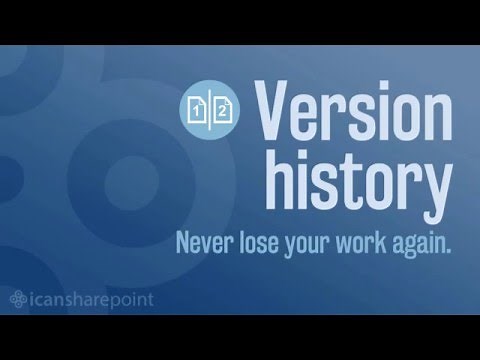 SharePoint version history: the practical guide