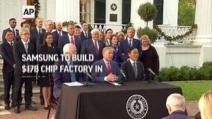 Samsung to build $17B chip factory in Texas