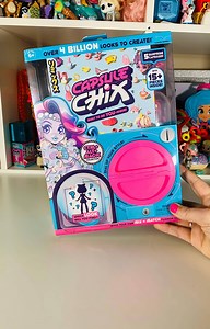 Score! We found this on sale at @walmart for $4! It’s like your very own vending machine! Take all the capsules out and build your own chix! There are 15 surprises inside and you can mix and match the parts! Over 400 pieces to collect and over 4 BILLION looks to create! Wowzers! What do you all think of these? . . #capsulechix #dolls #vendingmachine #toys #toptoys #newtoys #toysofinstagram #dollsofinstagram #moosetoys #igtv #igtvchannel #dreamteam #toycrazymom #influencer #tween #tweenproducts #
