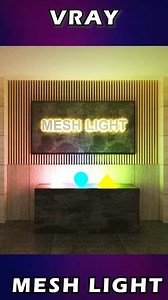 how to create mesh light in 3ds max