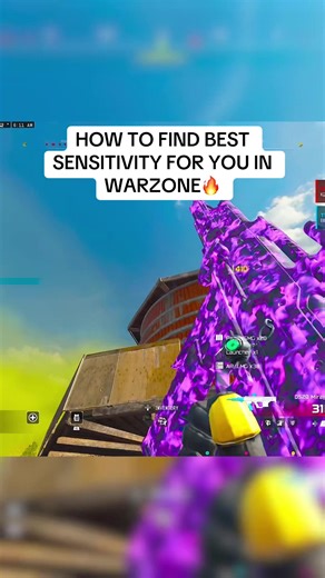 HOW TO FIND BEST SENSITIVITY FOR YOU IN WARZONE🔥 #viral #fyp #blackops7 #cod #zahnwz