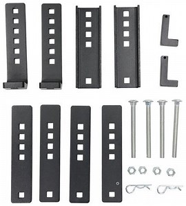 Replacement Adjustable Support Brackets for Curt TruTrack Weight Distribution Systems - 6" CURT Acce