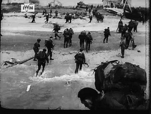5.2K views · 183 reactions | In this incredible footage shot on D-Day, 6 June 1944, troops of 45 Royal Marine Commando disembark on 'Queen Red' Beach at La Breche, amidst the burning tanks of the 22nd Dragoons and 13/18th Hussars. Learn more about Operation Overlord: https://bit.ly/3peOx0Q © IWM A70 31-2 | Imperial War Museum London | Facebook