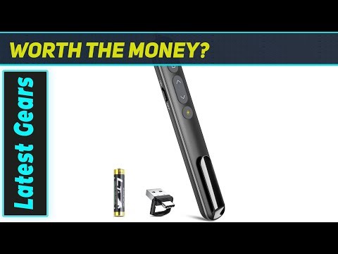 CLIKBUTM USB-C/USB-A Presenter: The Best Wireless Clicker for Any Device!