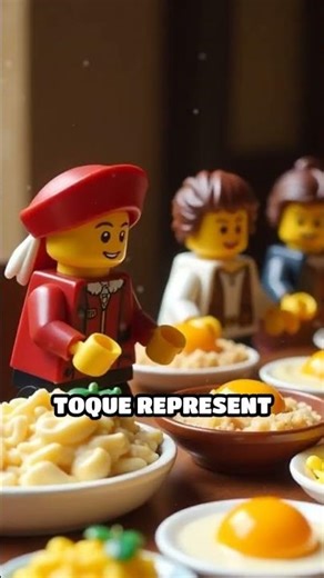 Why Chefs Wear Tall Hats 👨‍🍳🍳 #ChefSecrets #KitchenFacts #Cooking #facts #didyouknow #lego #facts