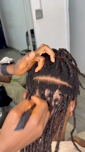 Line out your Locs before Retwisting 🫶🏾👍 #dreadlocks #locs #localbusiness #hair | Loc wizard