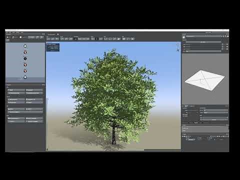 SpeedTree - Tutorial - How to create Low Poly Game Ready Plane Trees