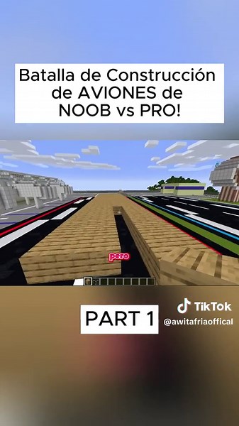 Batalla de Construcción de Aviones en Minecraft: Noob vs Pro
