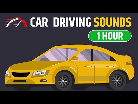 Car Driving Sounds 1Hour🎧 Fast Car Driving Sound Effect 1Hour🎧 White Noise Relaxation😴