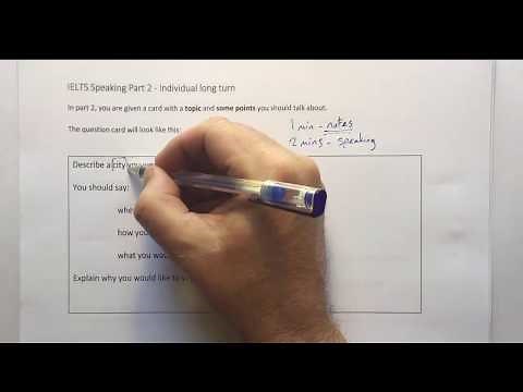 How to Plan & Answer IELTS Speaking Part 2