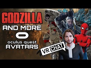 GODZILLA and more of YOUR QUEST Compatible Worlds and avatars! - VRChat (Oculus Quest)