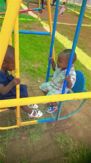 . 🌞👶 #PlaygroundFun #BabySmiles