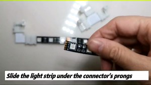 L Shape 4 Pin 10mm LED Light Connector YOELVN 10Pcs LED Strip Lights Connector Solderless 90 Degree Corner Connector with 22Pcs 4 Conductor LED Light Strips for 3528 5050 SMD RGB LED Strip