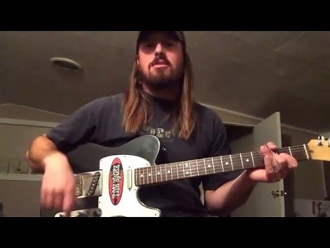 How To Play The Slide Intro To The Song Boot Scootin' Boogie by Brooks and Dunn