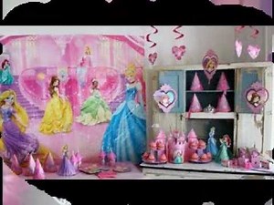DIY Simple princess party decorations
