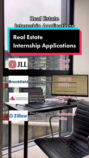 Real Estate Internship Opportunities at Top Companies