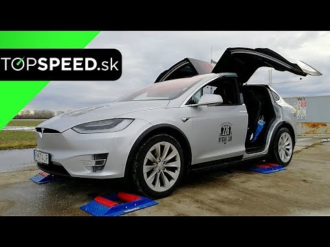 Tesla Model X 4x4 test - TOPSPEED.sk
