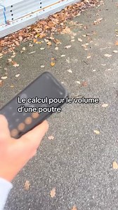 Le calcul pour le volume d’une poutre | Rémi Fusaro