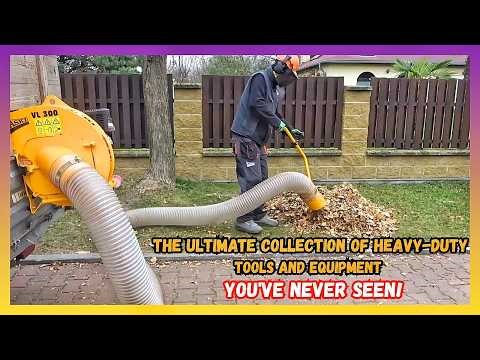 The Ultimate Collection of Heavy-Duty Tools and Equipment