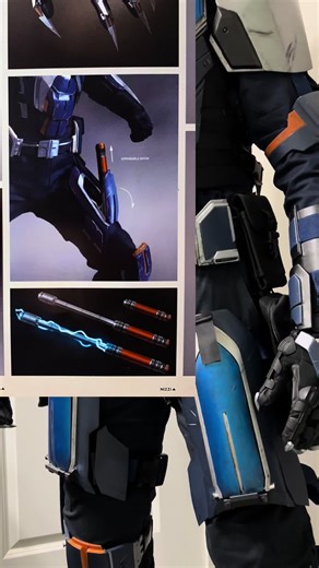 Upgrade Thigh Batons for Taskmaster Cosplay