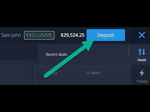 How to deposit in ExpertOption