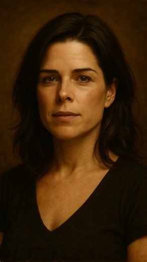 1.5K views · 40 reactions | ✨ Happy Birthday Neve Campbell!  From ballet dancer to the ultimate Scream queen, she defined modern horror and remains a true icon.   Created by Dimitri Paparazzi (AI-generated art — fictional character, does not depict Neve Campbell) #DimitriPaparazzi #AIArt #BirthdayTribute #NeveCampbell #ScreamQueen #MovieIcon | Dimitri Paparazzi | Facebook