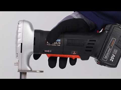 MINOVA KD-03A/D Foam Rubber Cutter Operation Video #tools #foam #minovatool
