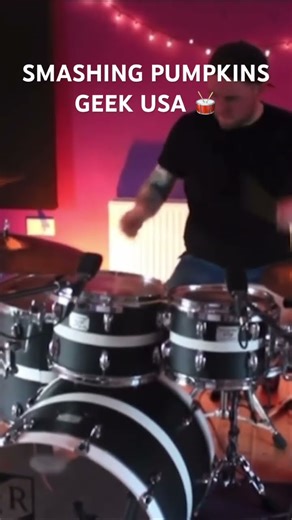 Smashing Pumpkins - Geek USA Drum Cover #ytshorts #smashingpumpkins #jimmychamberlin #drumcover
