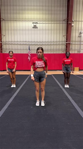 Rutgers Cheerleading Moves: Right, Left, POW!