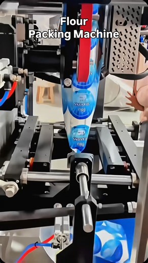 Samfull181 | 1 kg flour packing, vffs automatic packing machine. #packingmachine #machine #flour #filling | Instagram