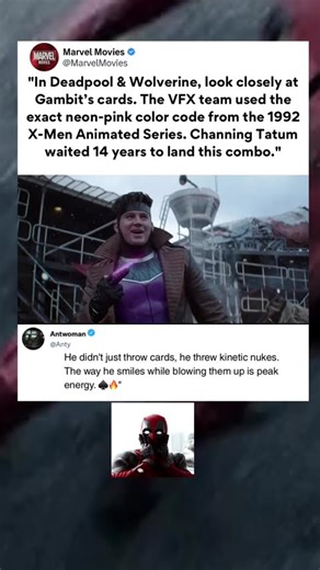 After 14 years of his solo movie being cancelled, Gambit’s final unleashed #marvel #deadpool #shorts