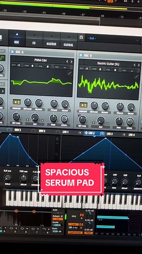 #serumsounddesign #sounddesign #sounddesigntutorial #musicproducer #musicproduction #musicproductiontips #musicproducertiktok #musicproducertip #sounddesigntiptok #ableton #abletontips #abletonlive #padsound #spacious #musicproducertutorial #femaleproducer