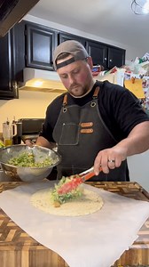 366K views · 11K reactions | Chicken Caesar Wrap! Ingredients: Thin...