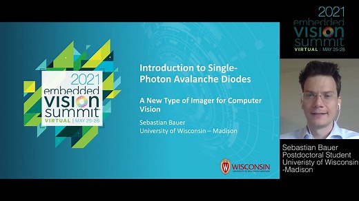 "An Introduction to Single-Photon Avalanche Diodes—A New Type of Imager for Computer Vision," a Presentation from the University of Wisconsin – Madison - Edge AI and Vision Alliance