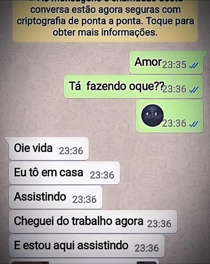 Conversa de WhatsApp: Parte 2 com Théo e Sara