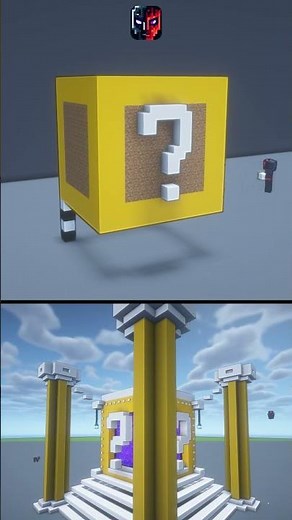Minecraft: Mario Question Block Nether Portal | Build Idea