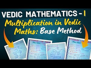 Multiplication in Vedic Maths Base Method | Base Multiplication in Vedic Maths | Nikhilam sutra