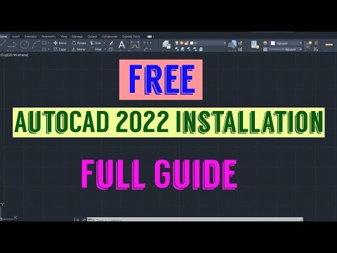 AutoCAD 2022 installation