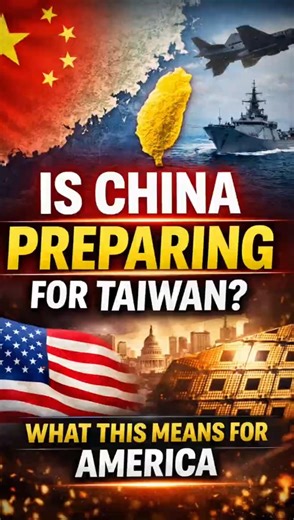 China’s Moves Near Taiwan Raise Questions – What It Means for America # #viral #shorts #news