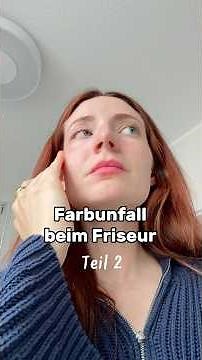 Haare retten mit Vitamin C 🙏 #farbunfall #haarfarbe #friseurbesuch #pigmente #saurerfarbabzug