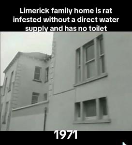 49K views · 403 reactions | 《1971》Limerick family home is rat infested without a direct water supply & has no Toilet  | Limericks Word On The Street | Facebook