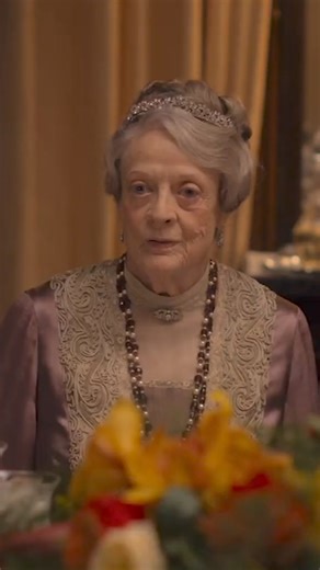No arguing with the Dowager Countess #downtonabbey #maggiesmith #dowager | Downton Loves Forever