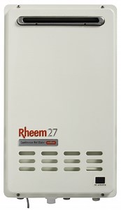 Rheem 27 Continuous Flow Gas Heater LPG / Natural Gas