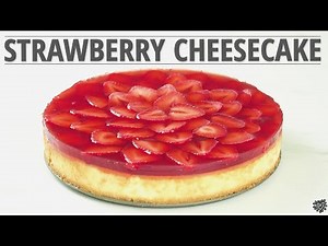 Strawberry cheesecake [Quick and simple recipe]