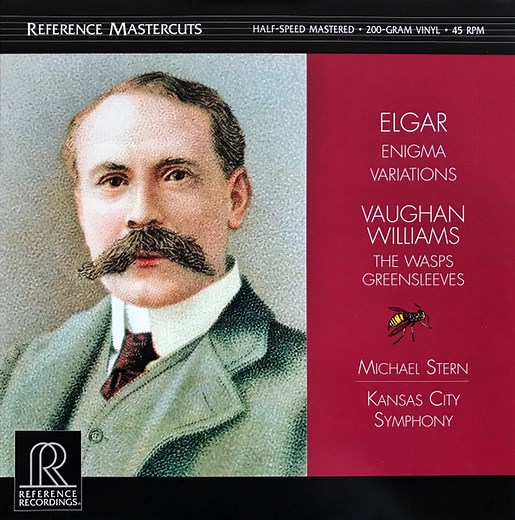 Elgar, Vaughan Williams, Michael Stern, Kansas City Symphony - Enigma Variations / The Wasps / Greensleeves