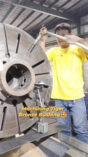 Centering with Dial Indicator 😎 #tigerbronze #bushing | roderick perez