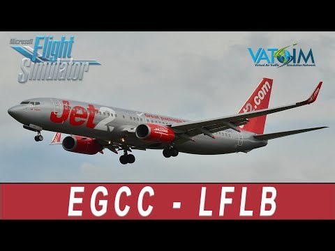 [LIVE VATSIM] Manchester to Chambéry | PMDG 737-800 Jet2 | MSFS 2020 Real Ops