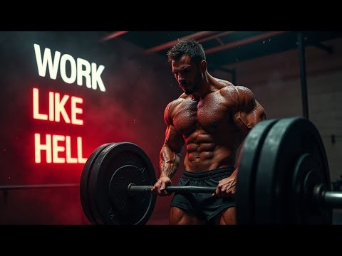 WORK LIKE HELL Best Gym Training Motivation