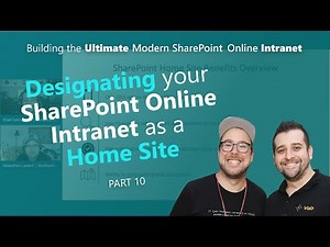 Designating your SharePoint Online Intranet as a Home Site