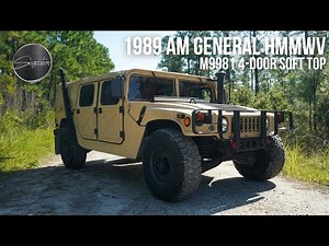 1989 Am General HMMWV M998 4-Door Soft Top